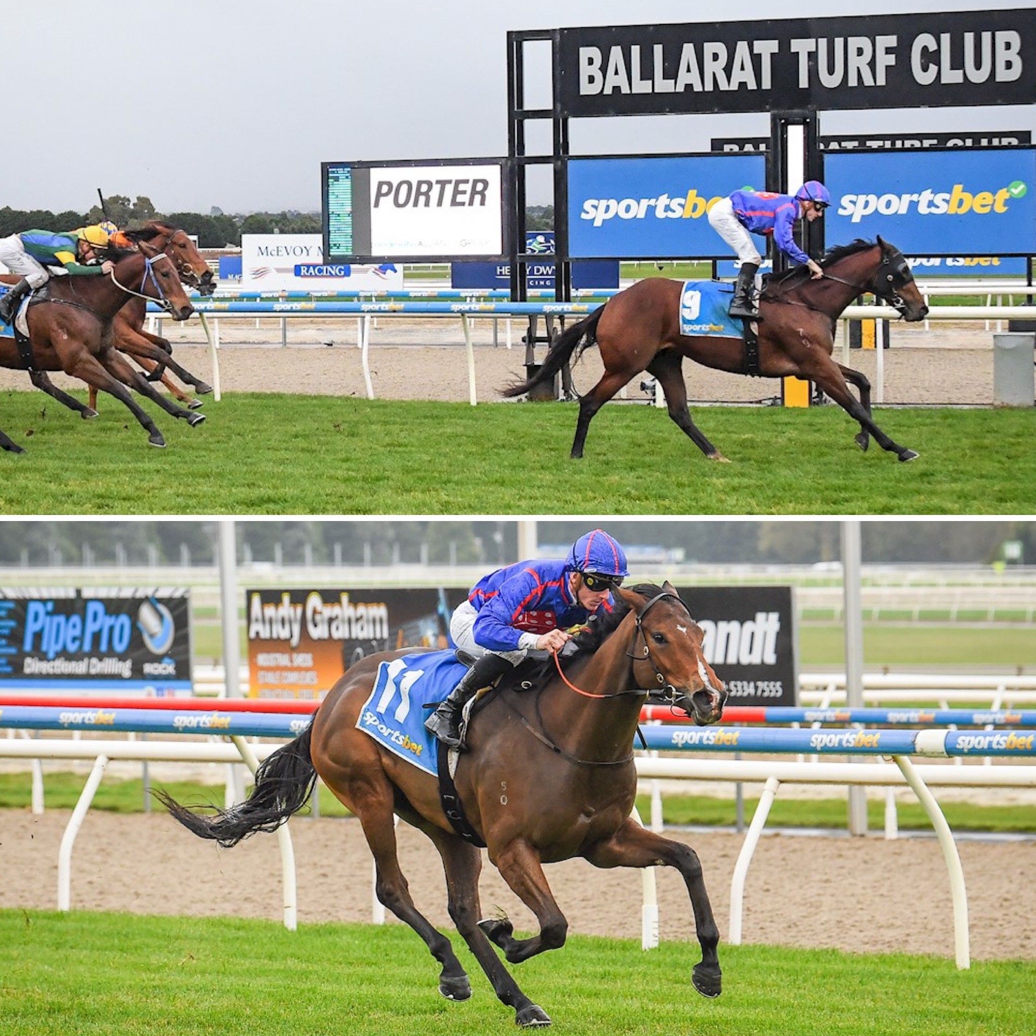 Double at Ballarat for Roll the Dice Racing - Roll The Dice Racing