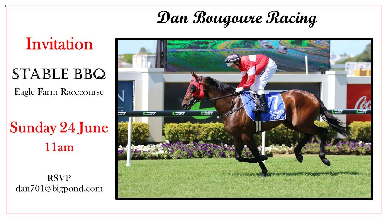 INVITATION STABLE BBQ - Dan Bougoure Racing