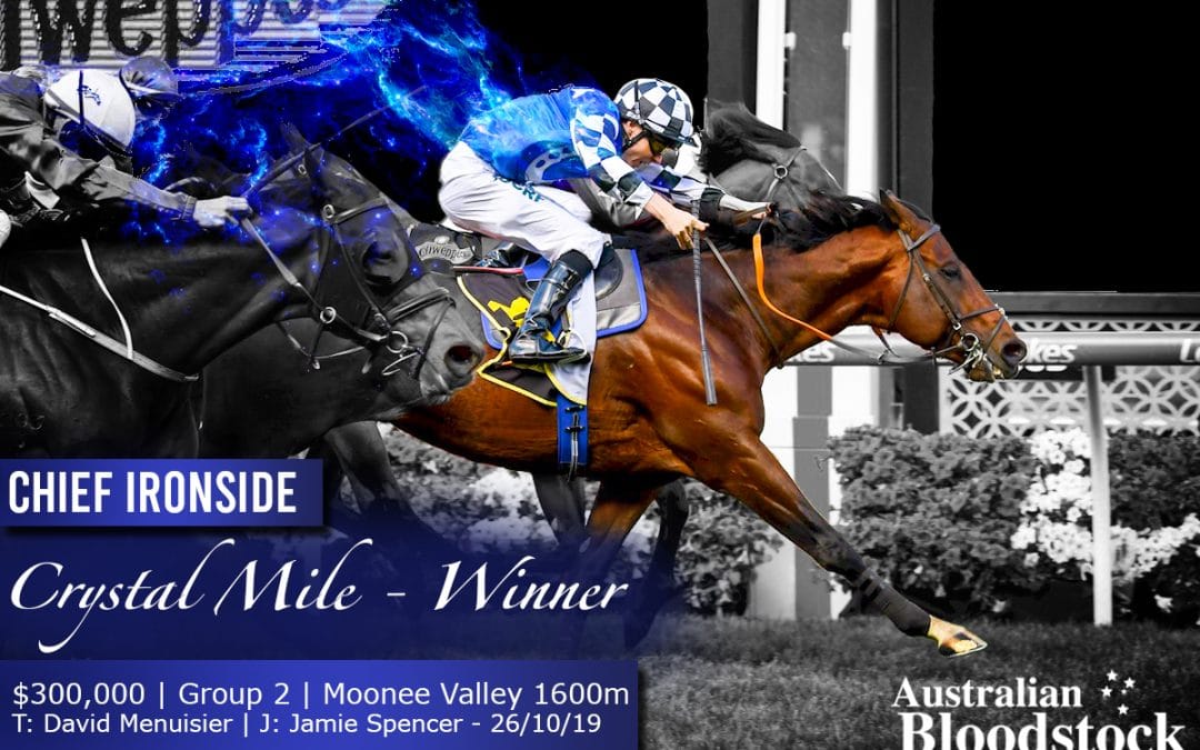 Chief Ironside prevails in Crystal Mile thriller - Australian Bloodstock