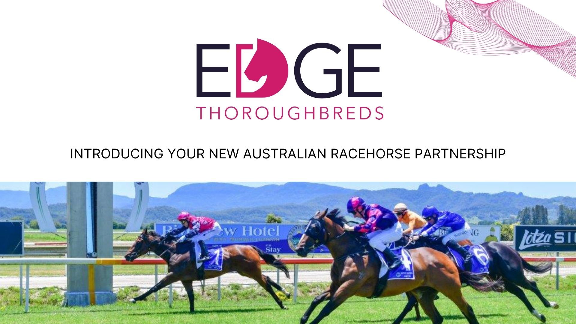 INTRODUCING YOUR NEW AUSTRALIAN RACEHORSE PARTNERSHIP - Edge Thoroughbreds