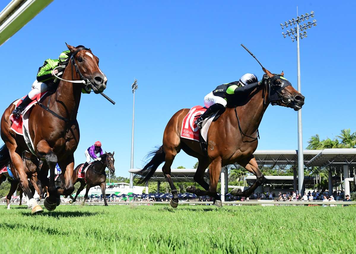 BETTER YET breaks through! - Proven Thoroughbreds